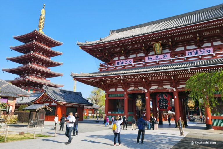5 Days in Tokyo Spring Itinerary (March/April) | Kyuhoshi